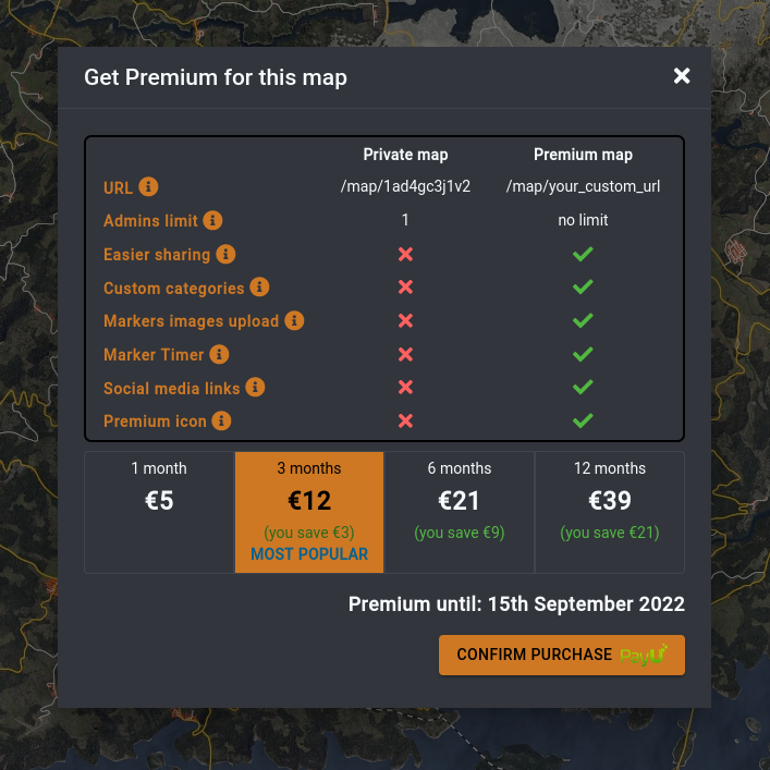 SCUM Game Interactive Map