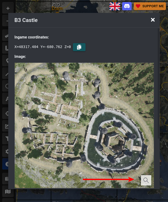 SCUM Game Interactive Map