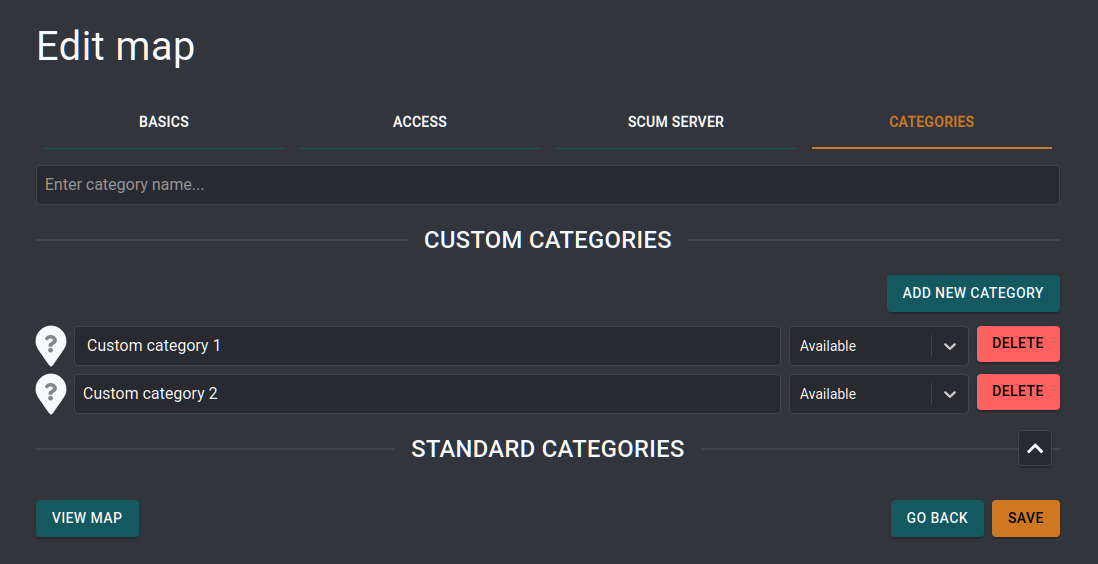 SCUM Game Interactive Map