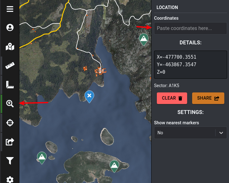 SCUM Game Interactive Map